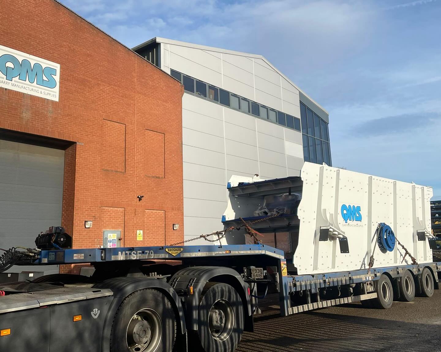 QMS 2.0x7.0m Inclined 3 Deck Screen | QMS